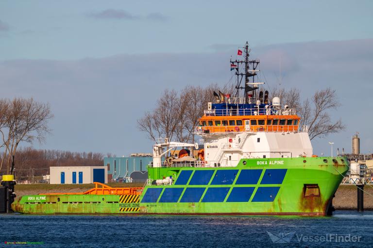 BOKA ALPINE, Anchor Hoy - Details and current position - IMO 9344784 ...