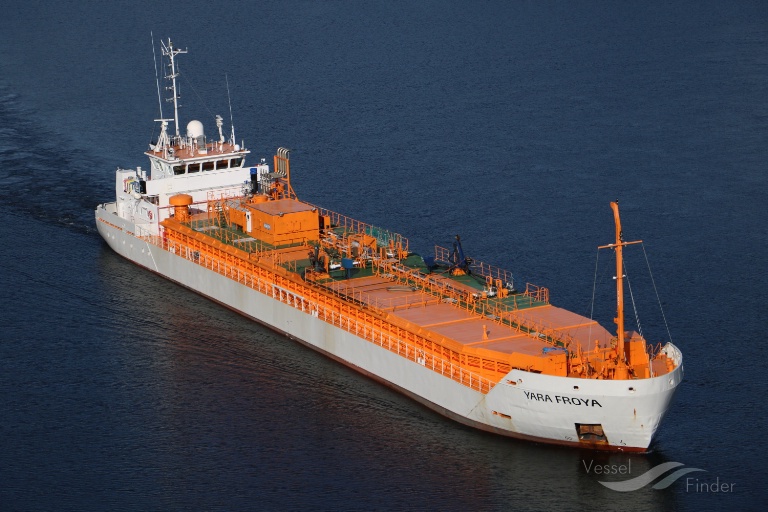 FROYA, CO2 Tanker - Details and current position - IMO 9345350 MMSI ...