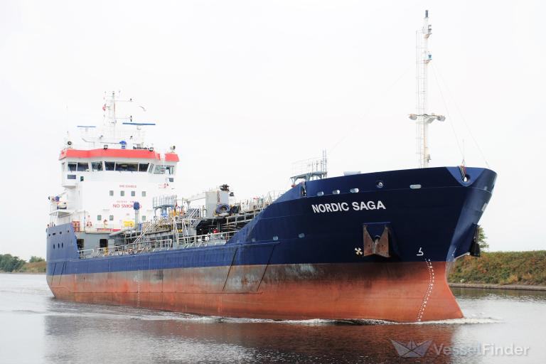 NORDIC SAGA, Chemical/Oil Products Tanker - Details and current ...