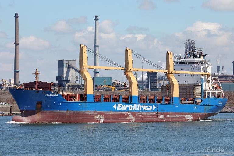 ESL AMERICA, General Cargo Ship - Details and current position - IMO ...