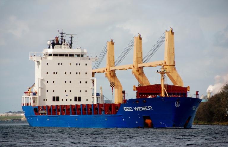 BBC WESER, General Cargo Ship - Details and current position - IMO ...