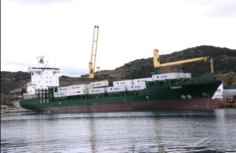 MSC ANNE F, Container Ship - Skibsdetaljer og nuværende position - IMO ...