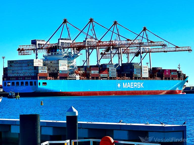 MAERSK RIO BLANCO, Container Ship - Details and current position - IMO ...