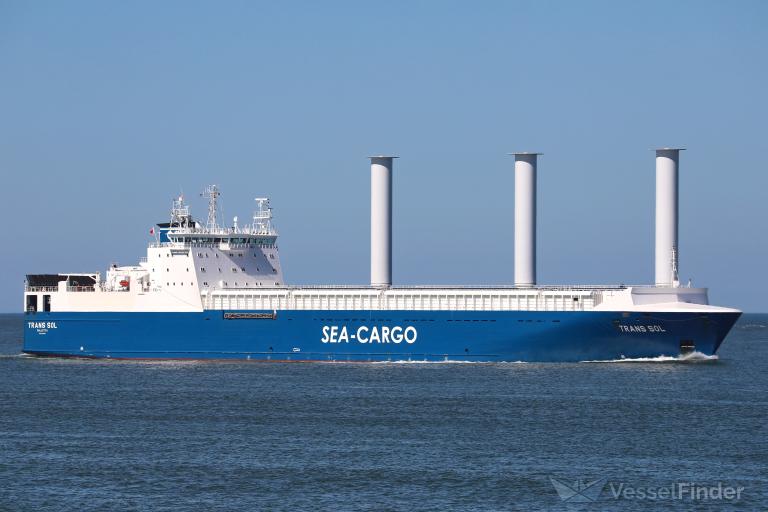 TRANS SOL, Ro-Ro Cargo Ship - Details and current position - IMO ...