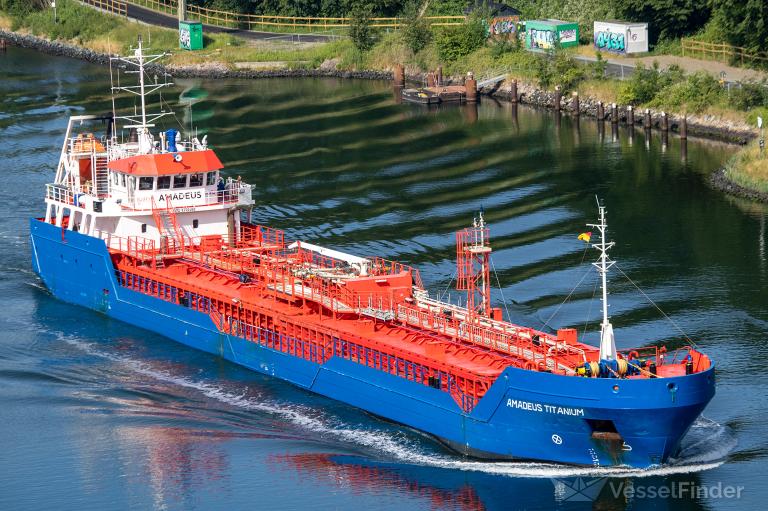 AMADEUS TITANIUM, Chemical Tanker - Details and current position - IMO ...