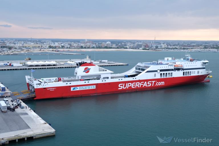 SUPERFAST I, Passenger/Ro-Ro Cargo Ship - Dettagli della nave e ...