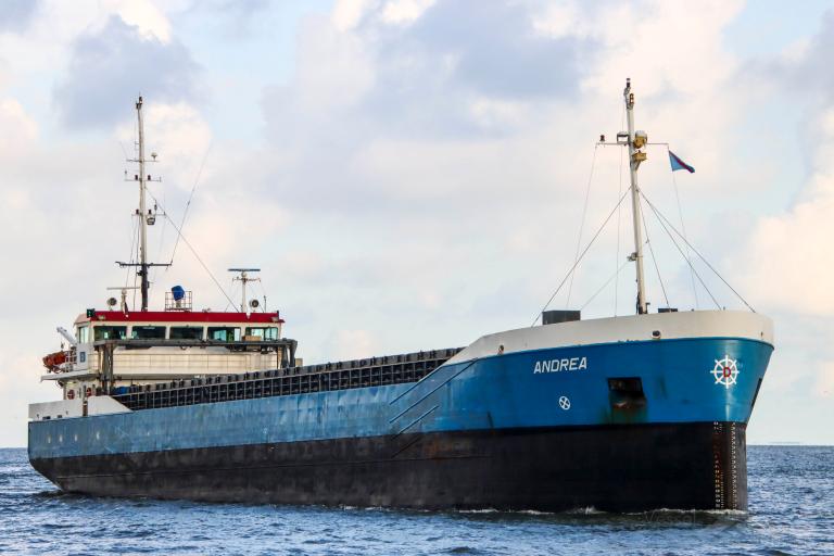 ANDREA, General Cargo Ship - Skibsdetaljer og nuværende position - IMO ...