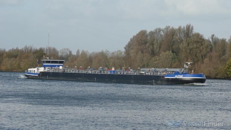 ALPHA, Inland Tanker - Details and current position - IMO 9350953 ...