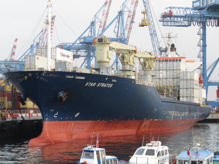 CS STRATOS, Refrigerated Cargo Ship - Details and current position ...