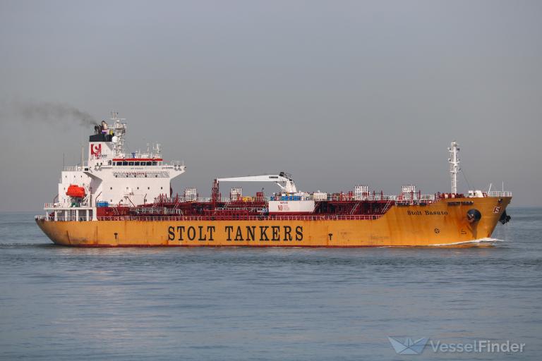 STOLT BASUTO, Chemical/Oil Products Tanker - Details and current position - IMO 9351543 ...
