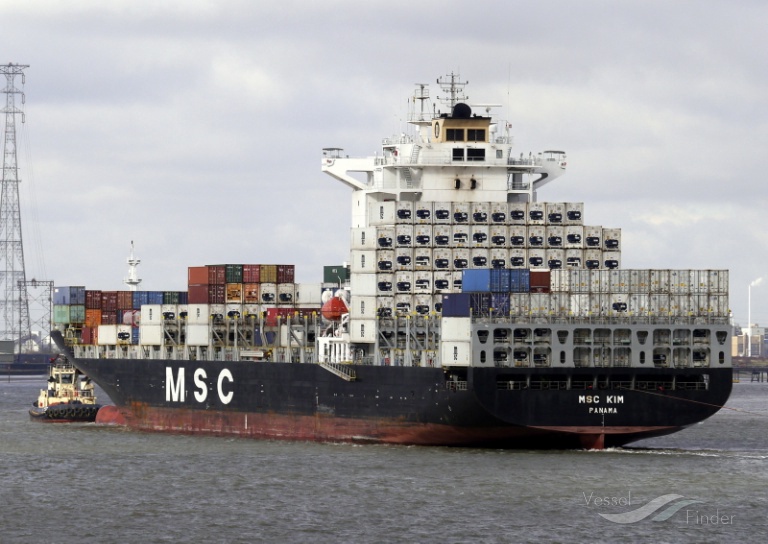 MSC KIM, Container Ship - Details and current position - IMO 9351581 MMSI 356205000 - VesselFinder