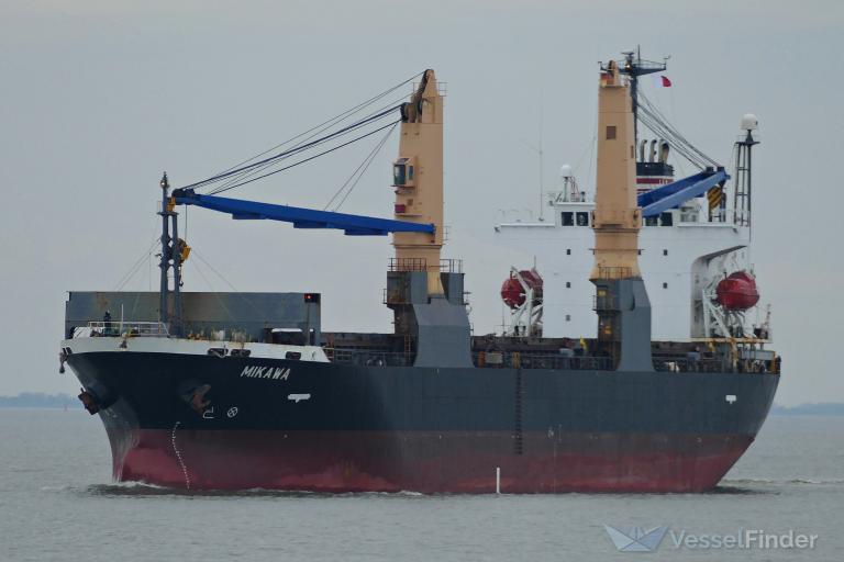 MIKAWA, General Cargo Ship - Details and current position - IMO 9354208 ...