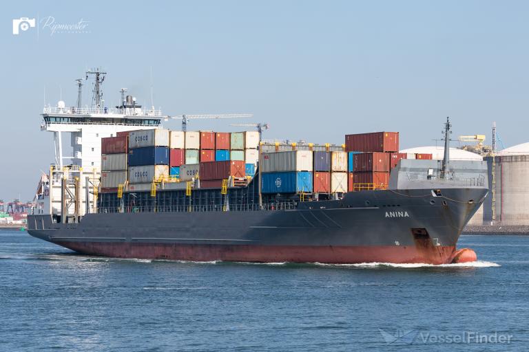 ANINA, Container Ship - Details and current position - IMO 9354351 ...