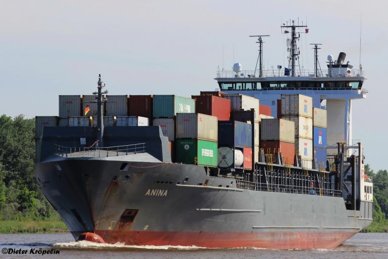 ANINA, Container Ship - Details and current position - IMO 9354351 ...