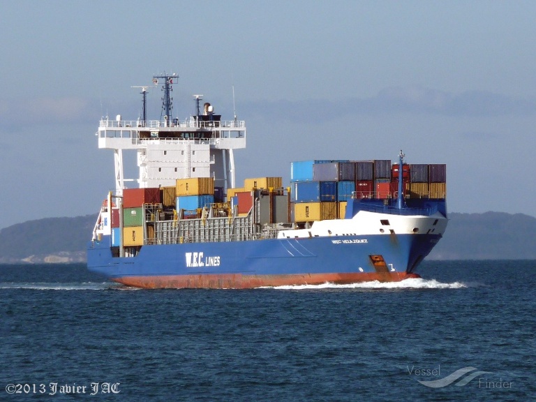 JUDITH BORCHARD, Container Ship - Λεπτομέρειες πλοίου και τρέχουσα θέση ...