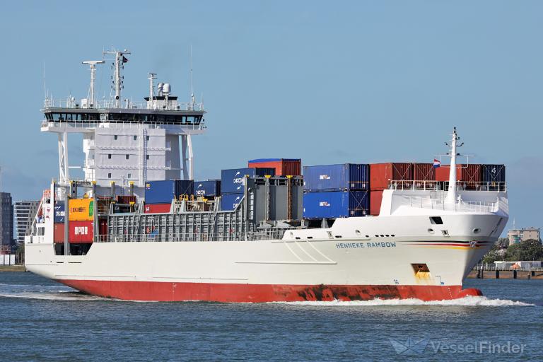 HENNEKE RAMBOW, Container Ship - Details and current position - IMO ...