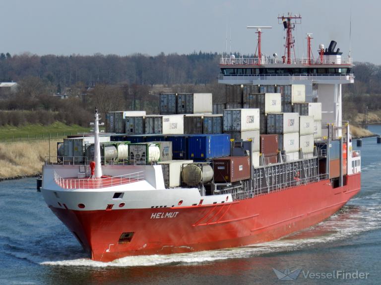 HELMUT, Container Ship - Details and current position - IMO 9354466 ...