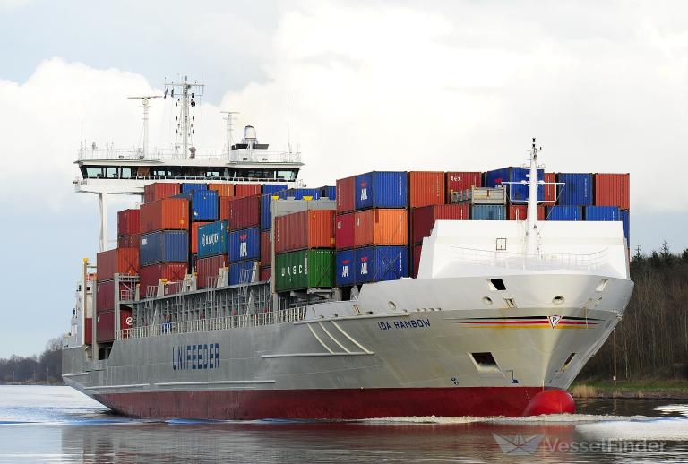 IDA RAMBOW, Container Ship - Schiffsdaten und aktuelle Position - IMO ...