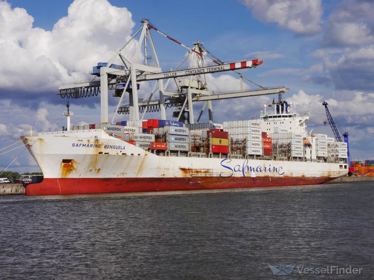 SAFMARINE BENGUELA, Container Ship - Detalles del buque y posición ...