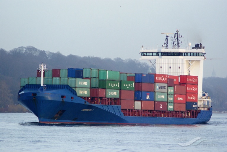 ANDROMEDA J, Container Ship - Detalles del buque y posición actual ...