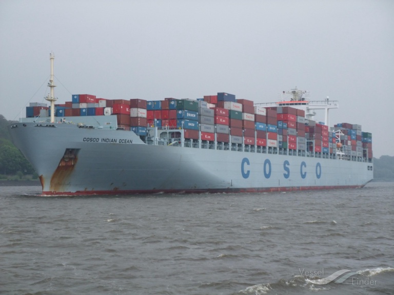 COSCO KAOHSIUNG, Container Ship - Details and current position - IMO ...