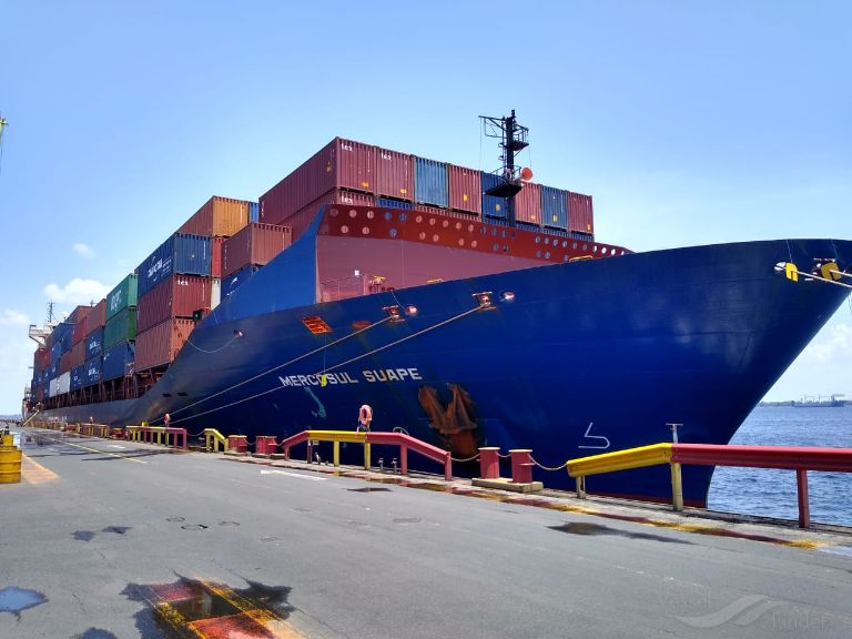 MERCOSUL SUAPE, Container Ship - Details and current position - IMO 9356141 - VesselFinder