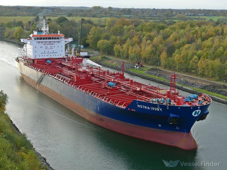 HISTRIA IVORY, Chemical/Oil Products Tanker - Details and current ...