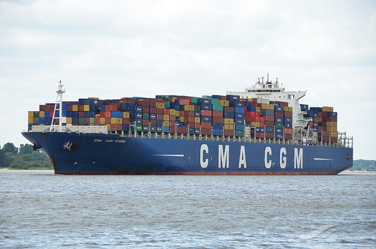 CMA CGM HYDRA, Container Ship - Details and current position - IMO ...