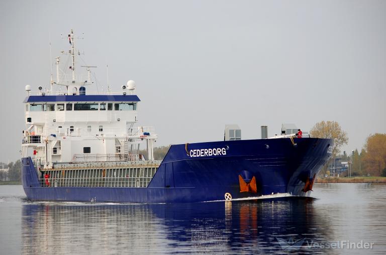 CEDERBORG, General Cargo Ship - Details and current position - IMO ...