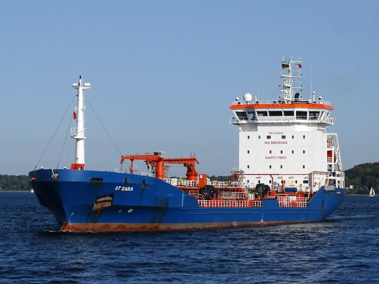 ST SARA, Chemical/Oil Products Tanker - Details and current position ...