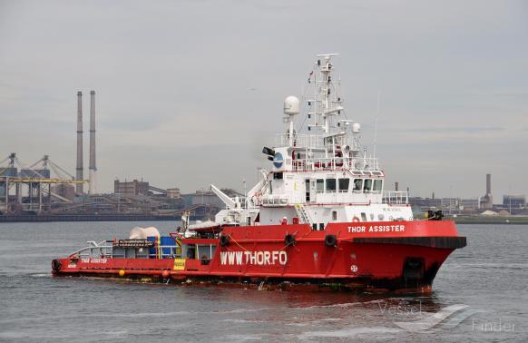 THOR ASSISTER, Offshore Tug/Supply Ship - Detalles del buque y posición ...