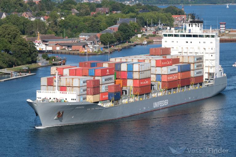 JUDITH, Container Ship - Details and current position - IMO 9359260 ...