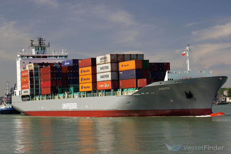 JUDITH, Container Ship - Details and current position - IMO 9359260 ...