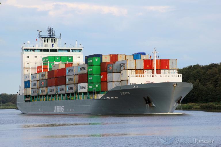 JUDITH, Container Ship - Details and current position - IMO 9359260 ...