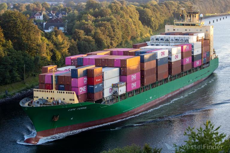 CAPE FERROL, Container Ship - Details and current position - IMO ...