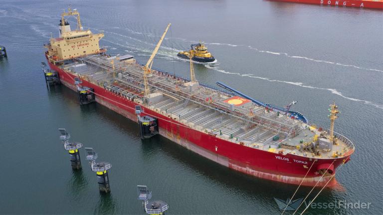 VELOS TOPAZ, Chemical/Oil Products Tanker - Details and current ...