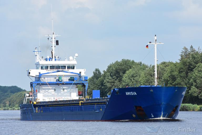 AMISIA, General Cargo Ship - Details and current position - IMO 9361378 ...