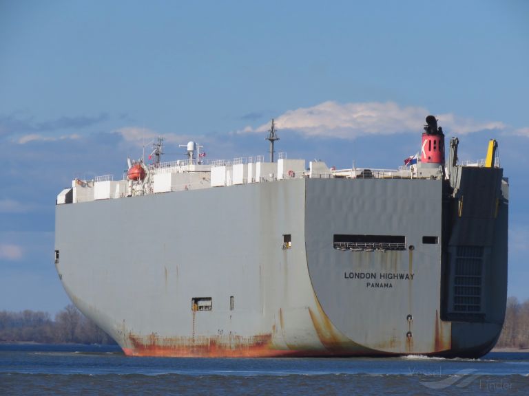 LONDON HIGHWAY, Vehicles Carrier - Details and current position - IMO ...