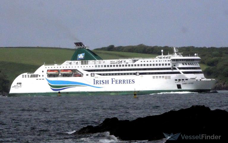 JAMES JOYCE, Passenger/Ro-Ro Cargo Ship - Details and current position ...