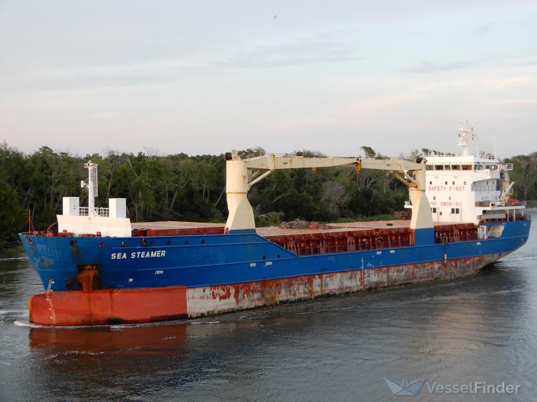 SEA STEAMER, General Cargo Ship - Details and current position - IMO ...