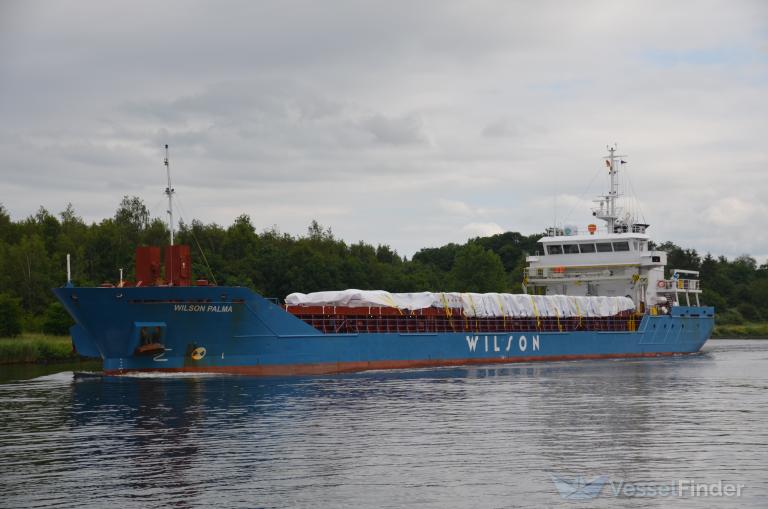 WILSON PALMA, General Cargo Ship - Details and current position - IMO ...