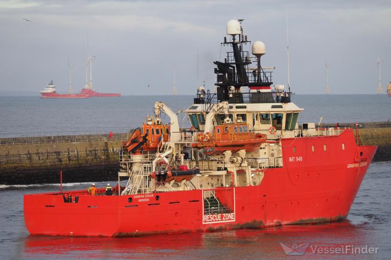 GRAMPIAN CORSAIR, Standby Safety Vessel - Details and current position ...