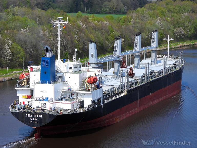 AGIA ELENI, Bulk Carrier - Details and current position - IMO 9370317 ...