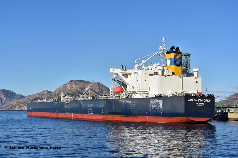 ANAFI WARRIOR, Crude Oil Tanker - Details and current position - IMO 9370848 - VesselFinder