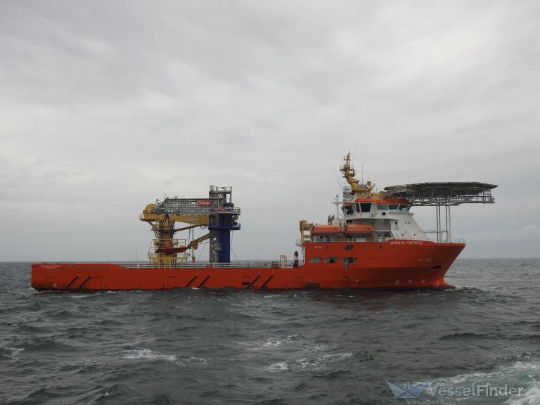 NORMAND FORTRESS, Offshore Support Vessel - Данные судна и текущее ...
