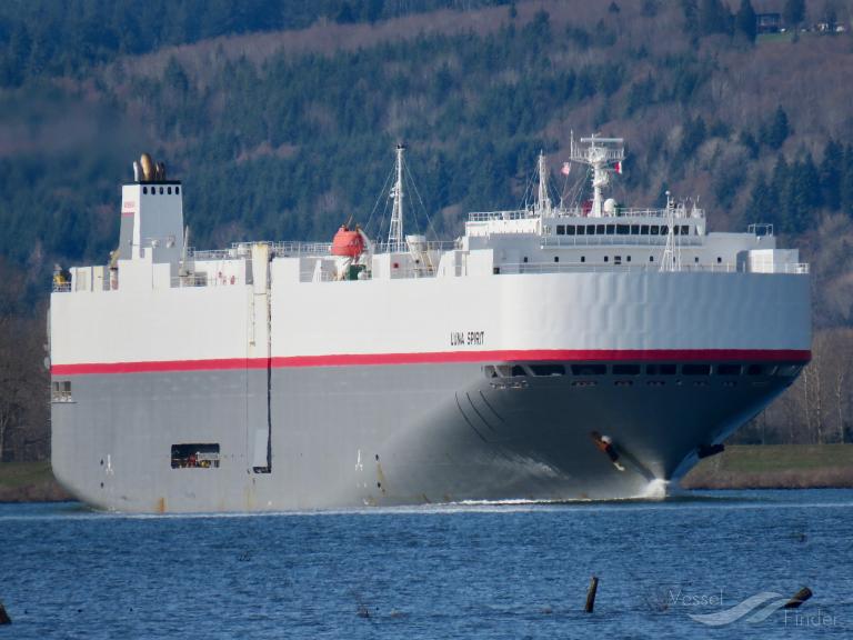 LUNA SPIRIT, Vehicles Carrier - Details and current position - IMO ...
