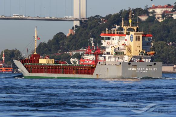 SPANACO RELIABILITY, General Cargo Ship - Detalles del buque y posición actual - IMO 9373515 ...