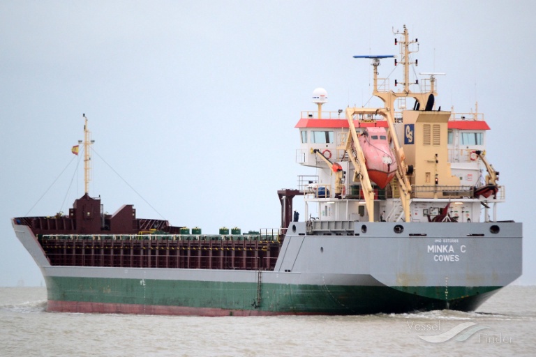 MINKA C, General Cargo Ship - Skibsdetaljer og nuværende position - IMO ...