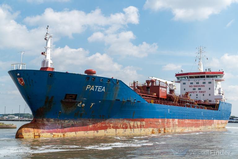 PATEA, Chemical/Oil Products Tanker - Details and current position ...