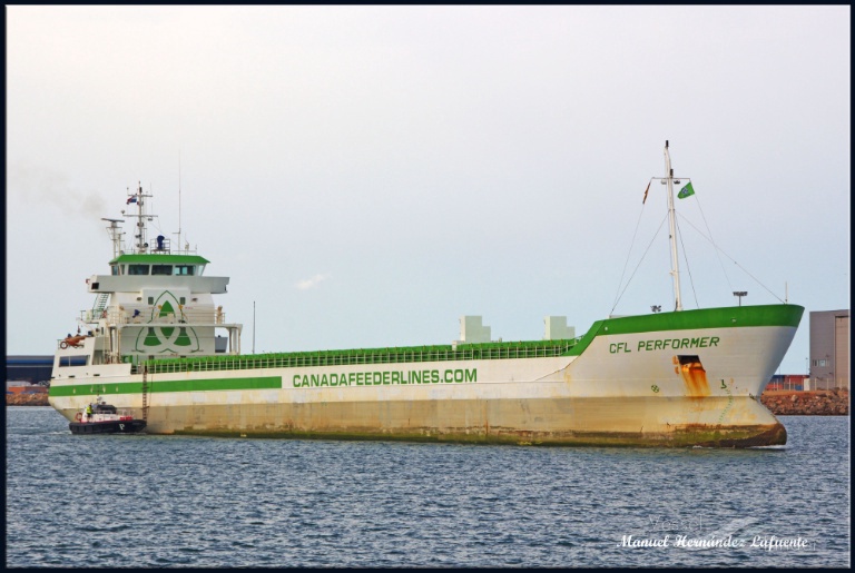 PERFORMER, General Cargo Ship - Детайли за кораба и текуща позиция ...